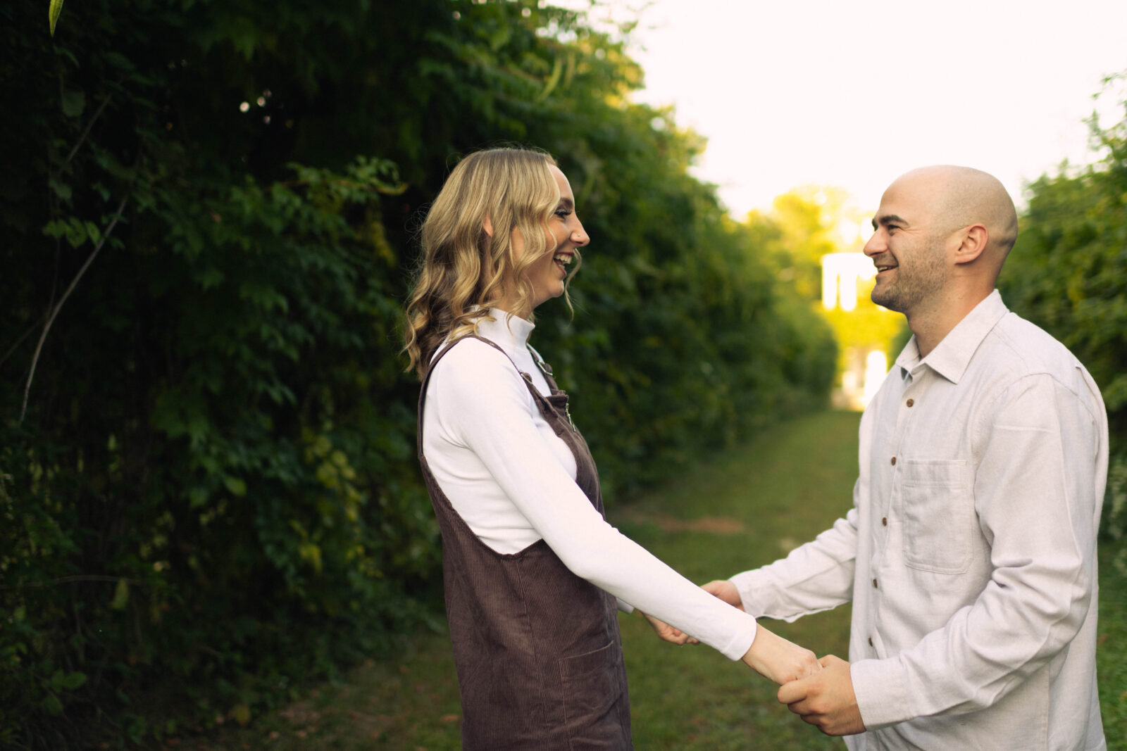 Engagements at Allerton Park in Champaign, IL | zimmerman-photography.com