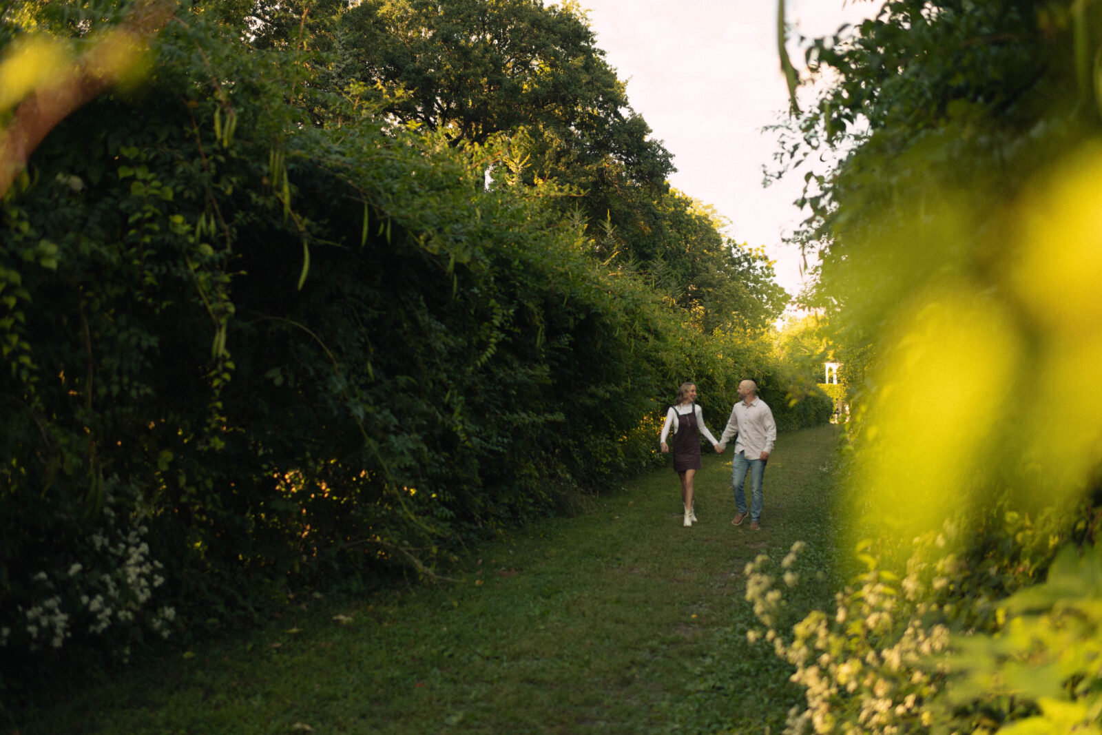Engagements at Allerton Park in Champaign, IL | zimmerman-photography.com
